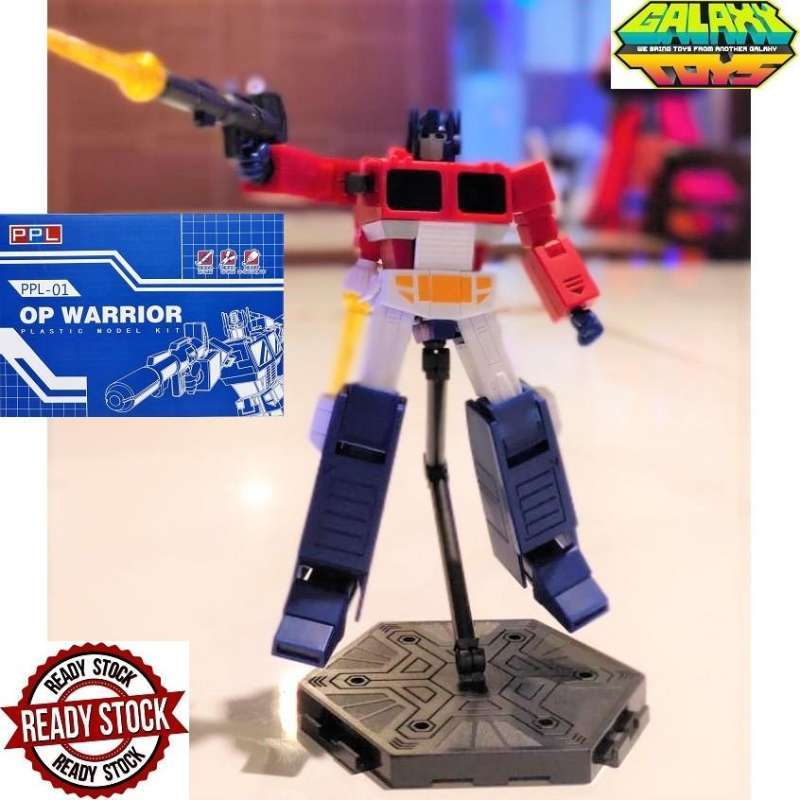 Jual PPL-01 OP Warrior Plamo PPL Toys Transformers Optimus Prime Model ...