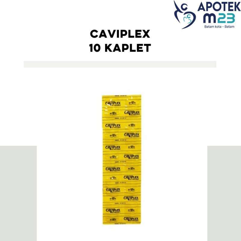 Jual Caviplex Strip 10 Kaplet - Multivitamin Lengkap untuk Kesehatan ...