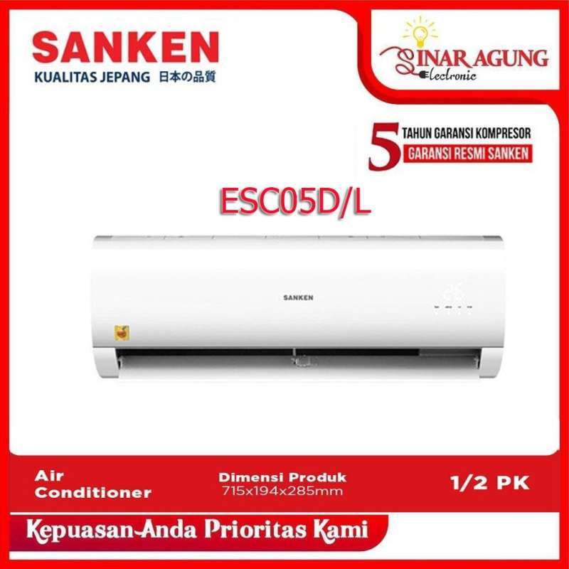 Promo Ac Sanken Standart Esc05 / Esc-05 1/2 Pk 100% Ori Diskon 4% Di ...