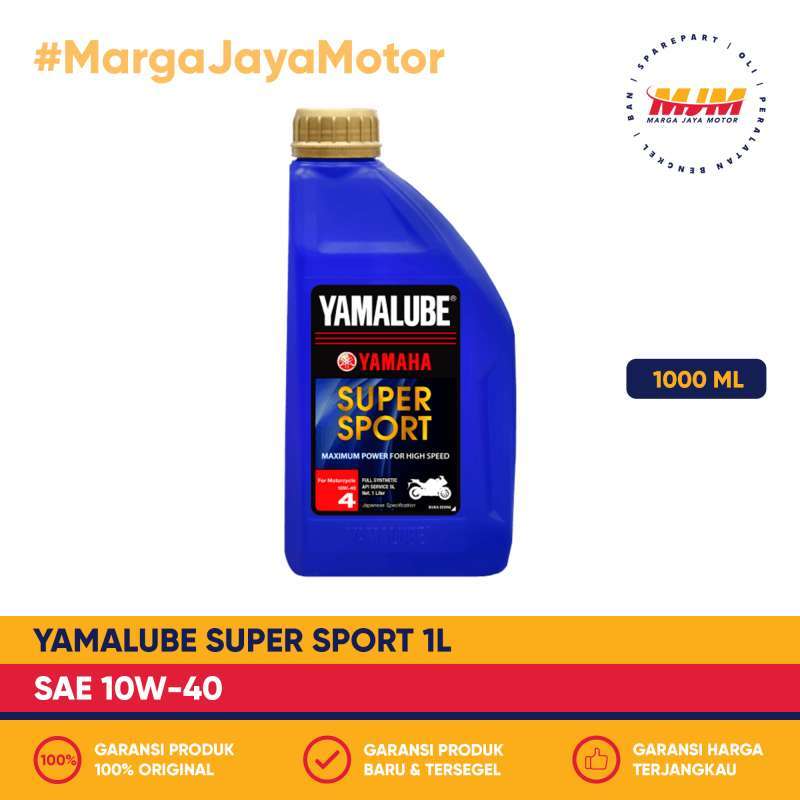 Jual Yamalube Super Sport 10w/40 [1000ml] Yamaha Oil 1l Original Di Seller Marga Jaya Motor ...