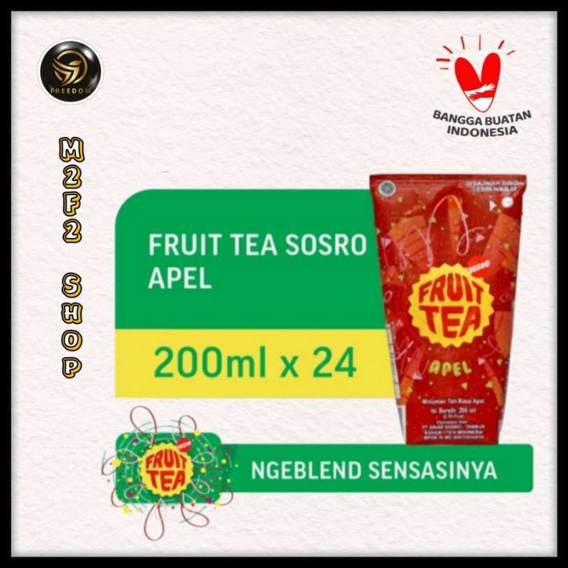 Jual Fruit Tea Genggam Apel | Apple - 200 Ml (kemasan Karton) Di Seller ...