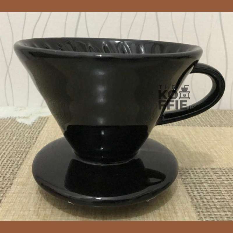 Jual Coffe dripper kopi dripper v60 cone ceramic set w60 glass 01 / 02 ...