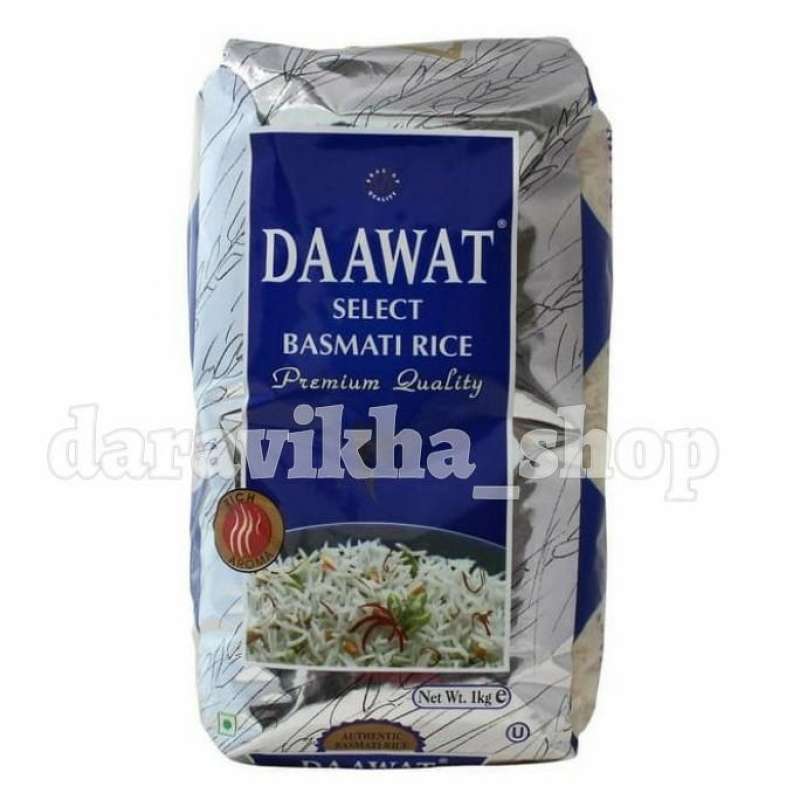 Jual Daawat Select Basmati Rice 1kg / Beras Basmati di Seller Daravikha ...