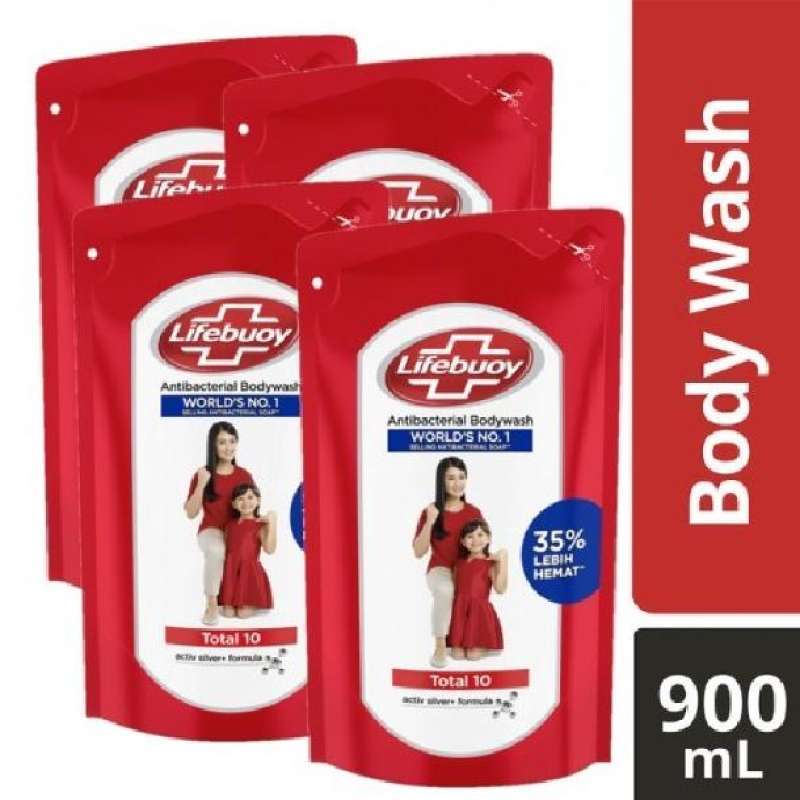 Jual LIFEBUOY BW TOTAL10 REFF 900ML di Seller GROSERINDO - Pabuaran, Kab. Bogor | Blibli