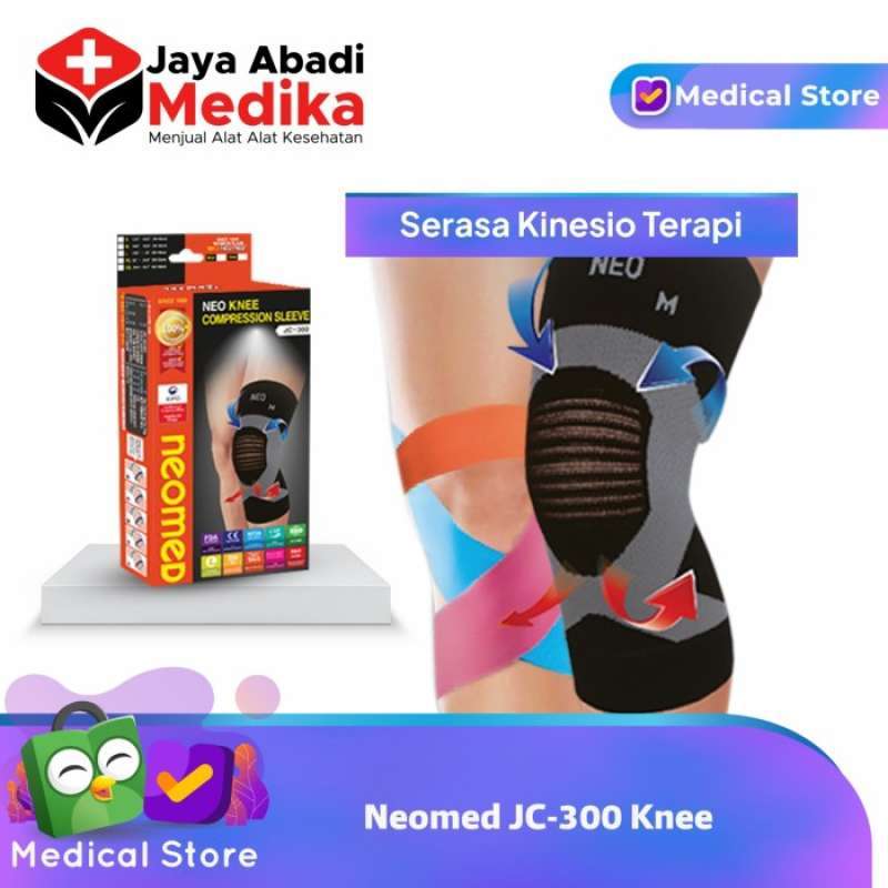 Promo Neomed Knee Compression Sleeve Jc-300 Alat Terapi Lutut Diskon 15% di Seller Tuhfah shop ...