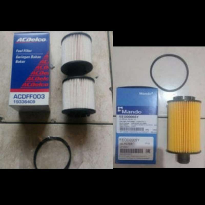 Jual Paket Filter Solar 2Bh Ac Delco+F Oli Mando Captiva Diesel ...