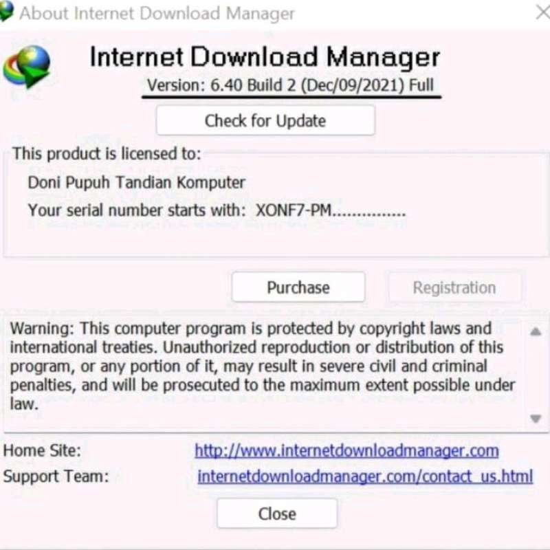 Jual Idm Internet Download Manager Full Version Bisa Update Di Seller ...
