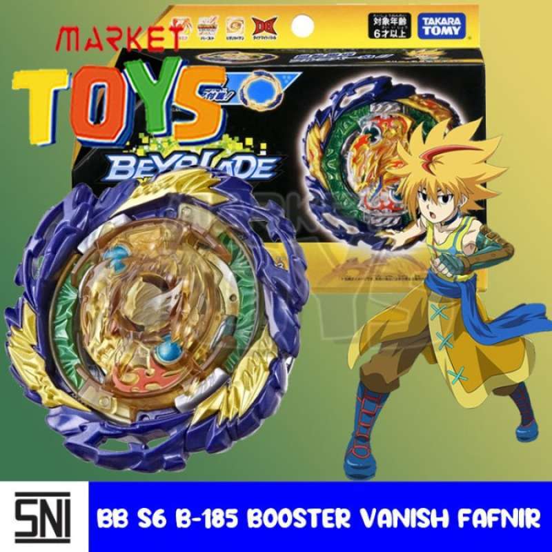 Jual TAKARA TOMY BEYBLADE S6 B-185 BOOSTER VANISH FAFNIR MAINAN ANAK ...