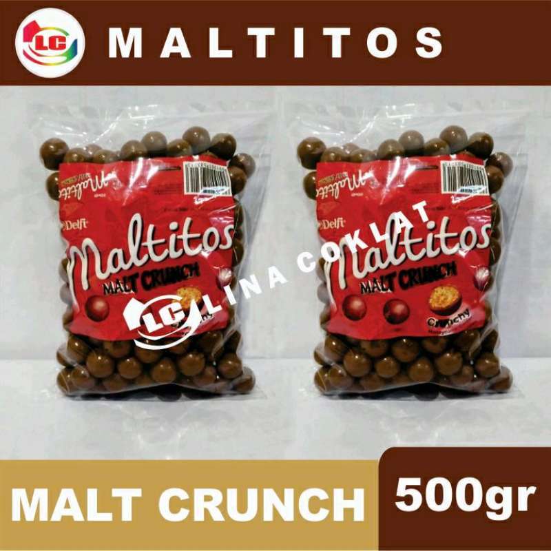 Jual COKLAT MALTITOS MALT CRUNCH 500 G di Seller LINA COKLAT ...