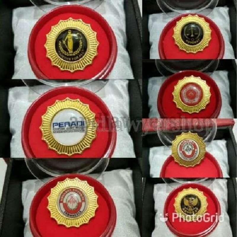 Jual Pin, Lencana, Wing, jepit Dasi PERADI di Seller apdlawyershop ...