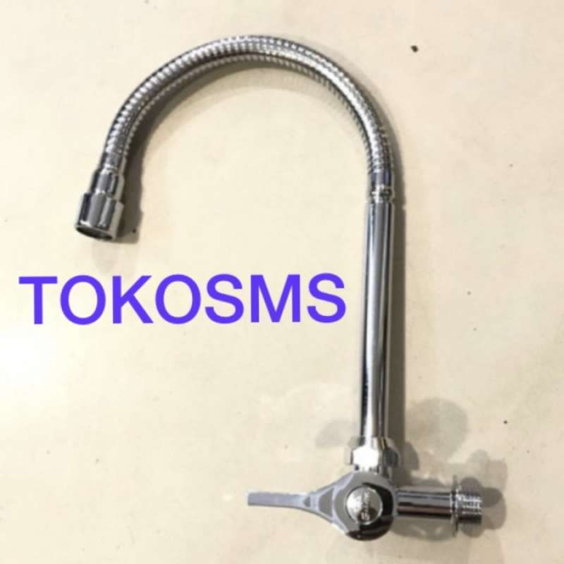 Promo kran cuci piring angsa flexible sink tap kran angsa bak cuci piring Diskon 9% di Seller ...