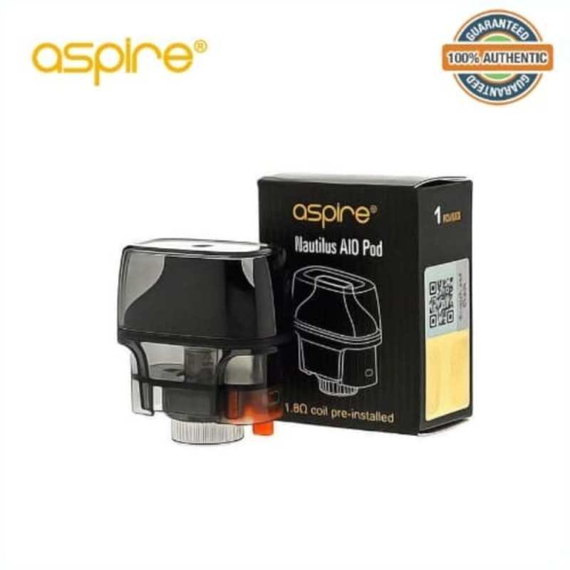 Jual Vape Aspire Nautilus Aio Pod Replacement With Coil 1.8 Ohm ...