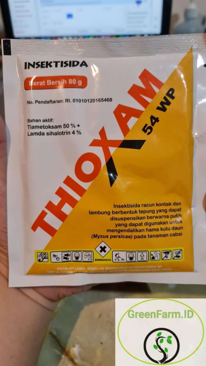 Jual INSEKTISIDA THIOXAM 54 WP 80 gram di Seller GreenFarm.ID - Glugur Kota, Kota Medan | Blibli