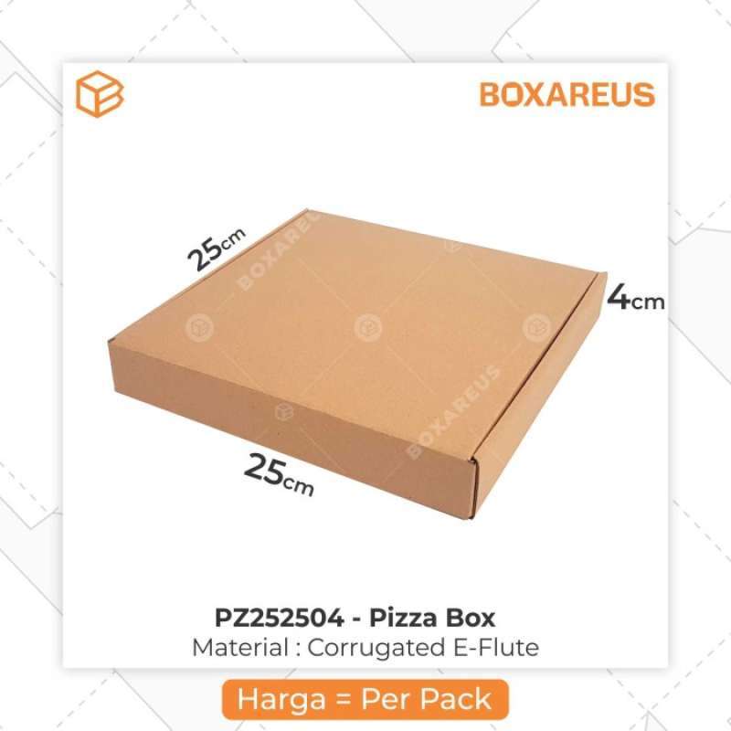 Jual Box Pizza, Dus Cake, Kardus Polos Kotak Pizza | Pz252604 di Seller ...