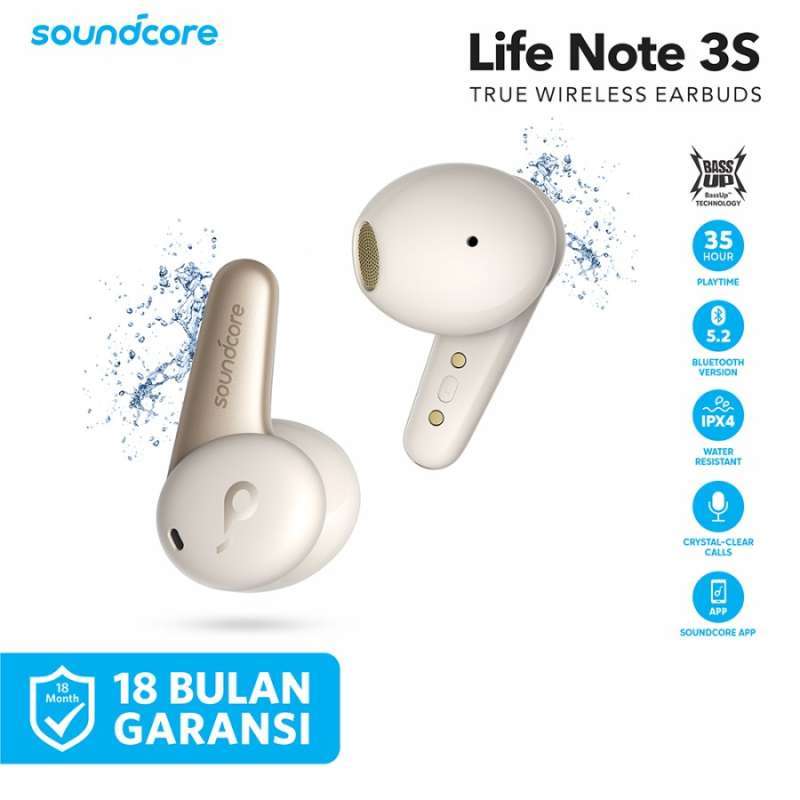 Jual Earphone Tws Soundcore Life Note 3s - A3945 Terbaru September 2022 ...