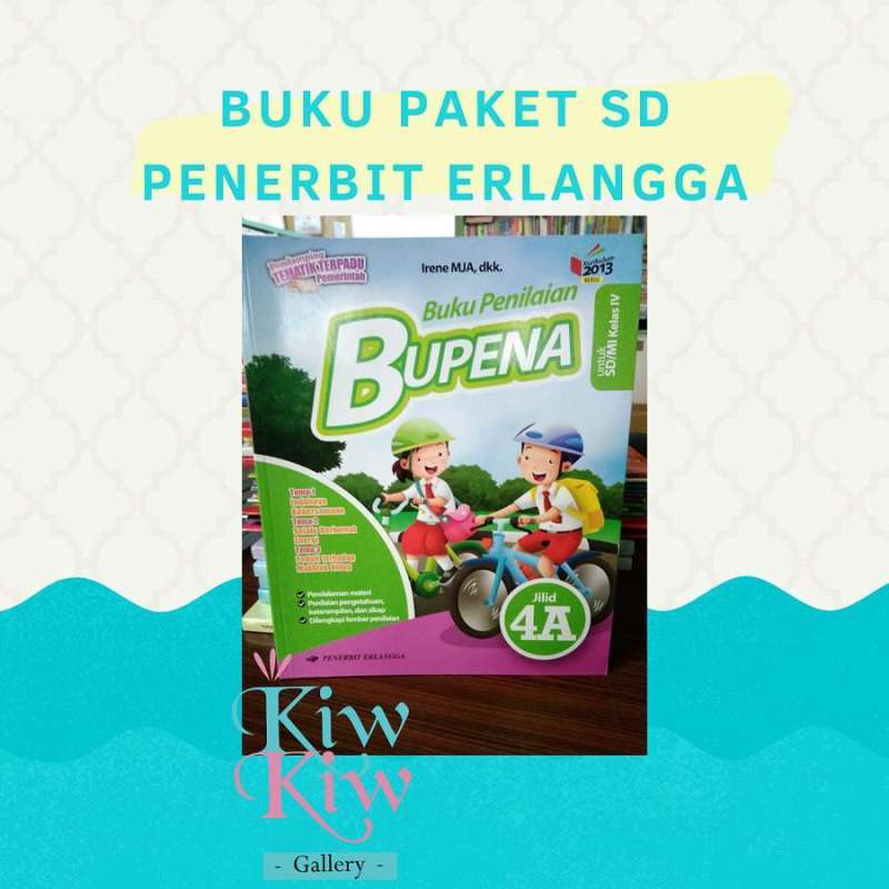Jual Buku Bupena Kelas 4/iv Sd/mi Semester 1 Jilid 4a & 4b - Erlangga Di Seller Kiwkiw Gallery ...