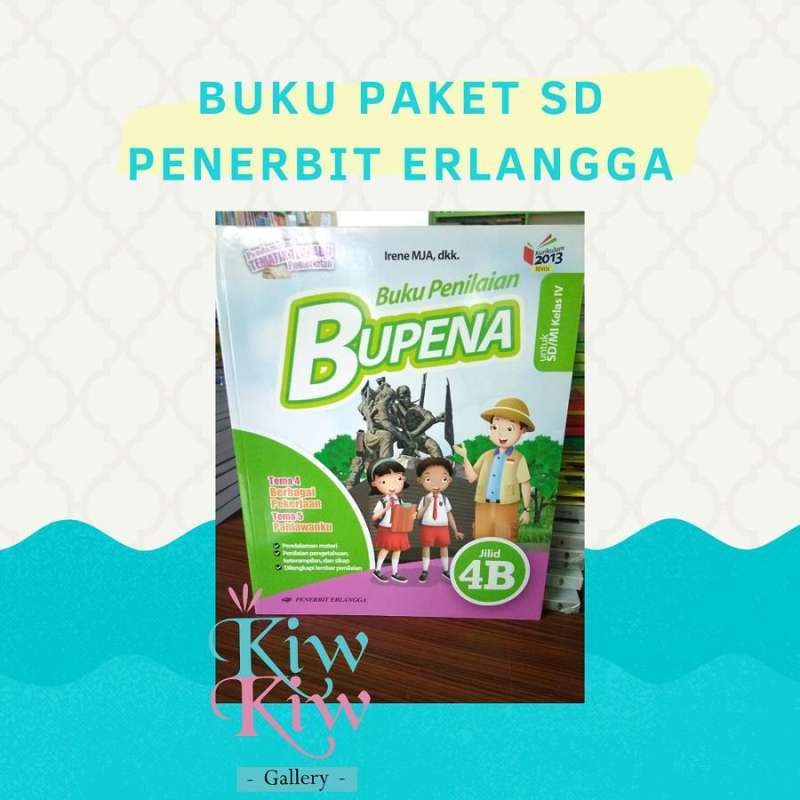 Jual Buku Bupena Kelas 4/iv Sd/mi Semester 1 Jilid 4a & 4b - Erlangga Di Seller Kiwkiw Gallery ...