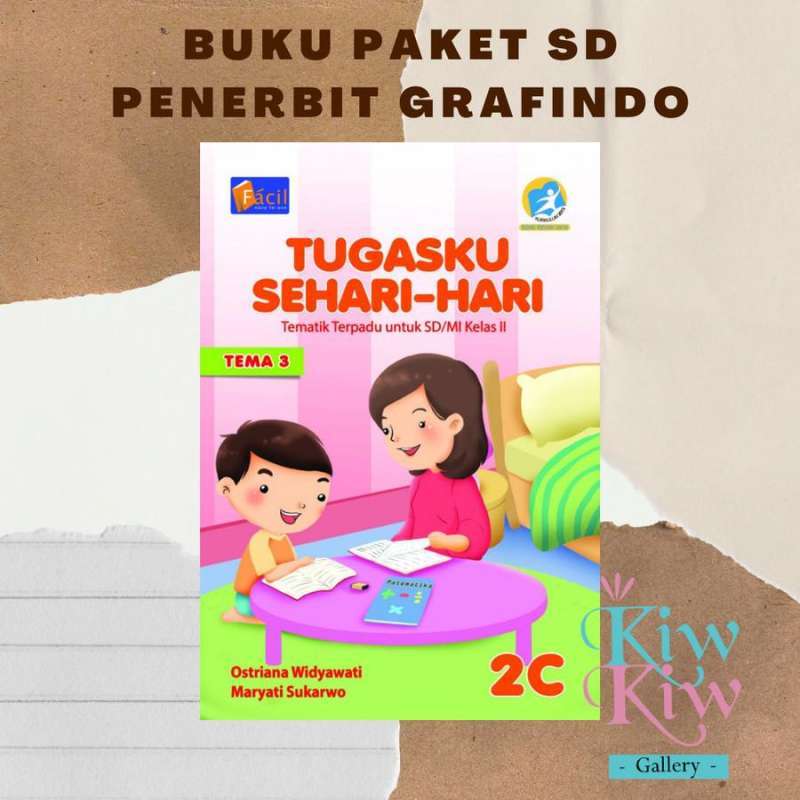 Jual Buku Tematik Terpadu Jilid 2C Kelas 2 / II SD/MI - Facil di Seller ...