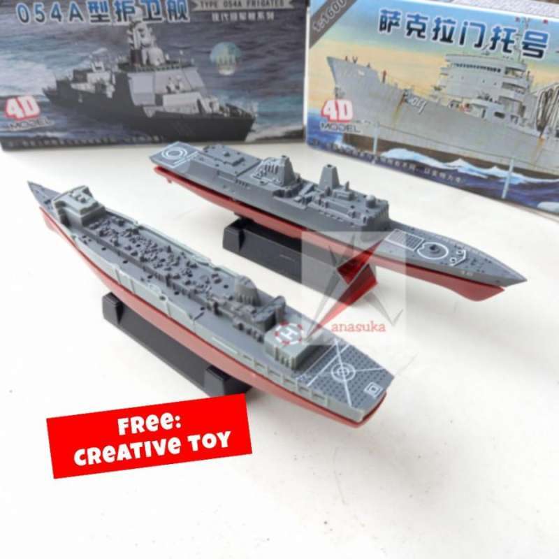 Jual Mainan Kapal Perang Model Rakit Kapal Induk Kapal Selam Penjelajah ...