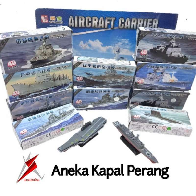Jual Mainan Kapal Perang Model Rakit Kapal Induk Kapal Selam Penjelajah - I-400 Di Seller Lapak ...