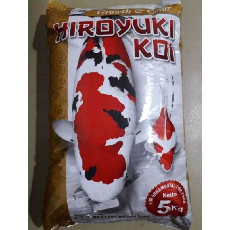 Jual Pakan Ikan Koi Hiroyuki Koi Growth&Color 5Kg di Seller DENTA PET ... Jual Pakan Ikan Koi Hiroyuki Koi Growth&Color 5Kg di Seller DENTA PET ...