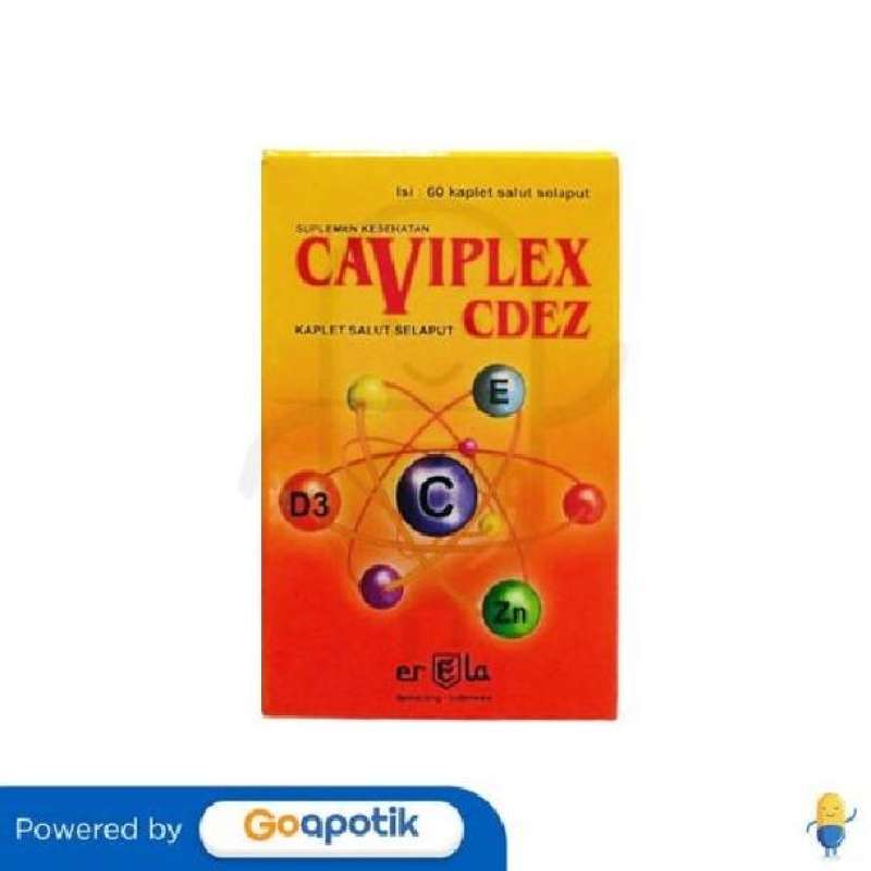 Jual CAVIPLEX CDEZ BOTOL 60 KAPLET di Seller Apotek Arga - Medan ...