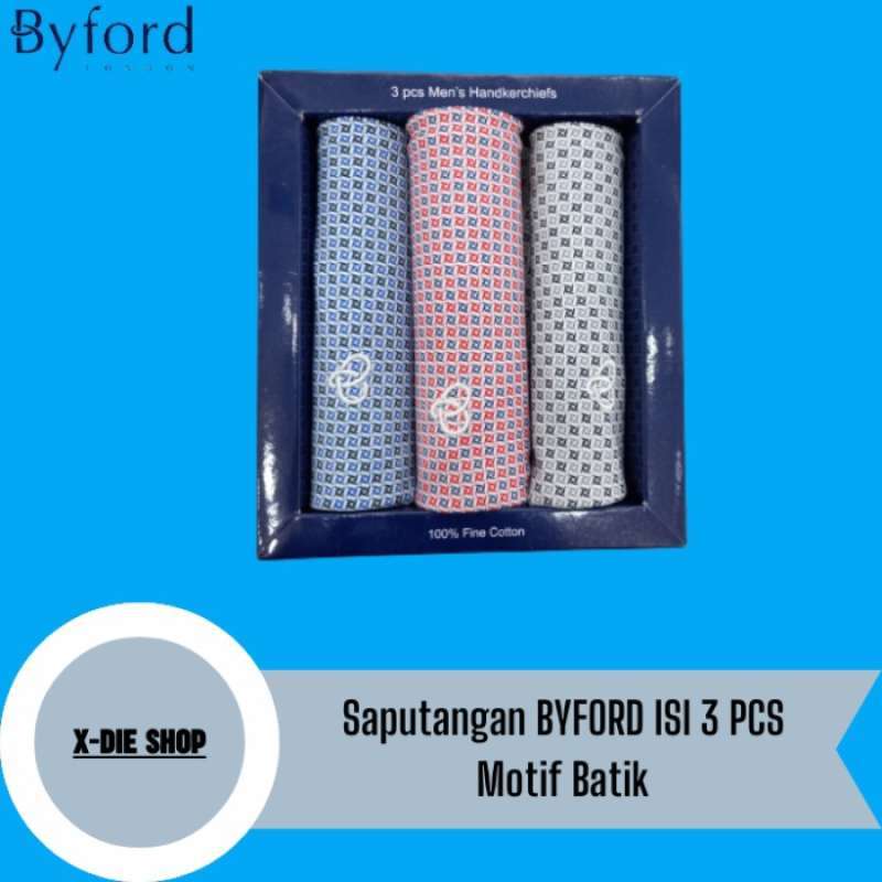 Jual Saputangan BYFORD Isi 3 PCS 100% Katun Motif Batik Sapu Tangan ... Jual Saputangan BYFORD Isi 3 PCS 100% Katun Motif Batik Sapu Tangan ...