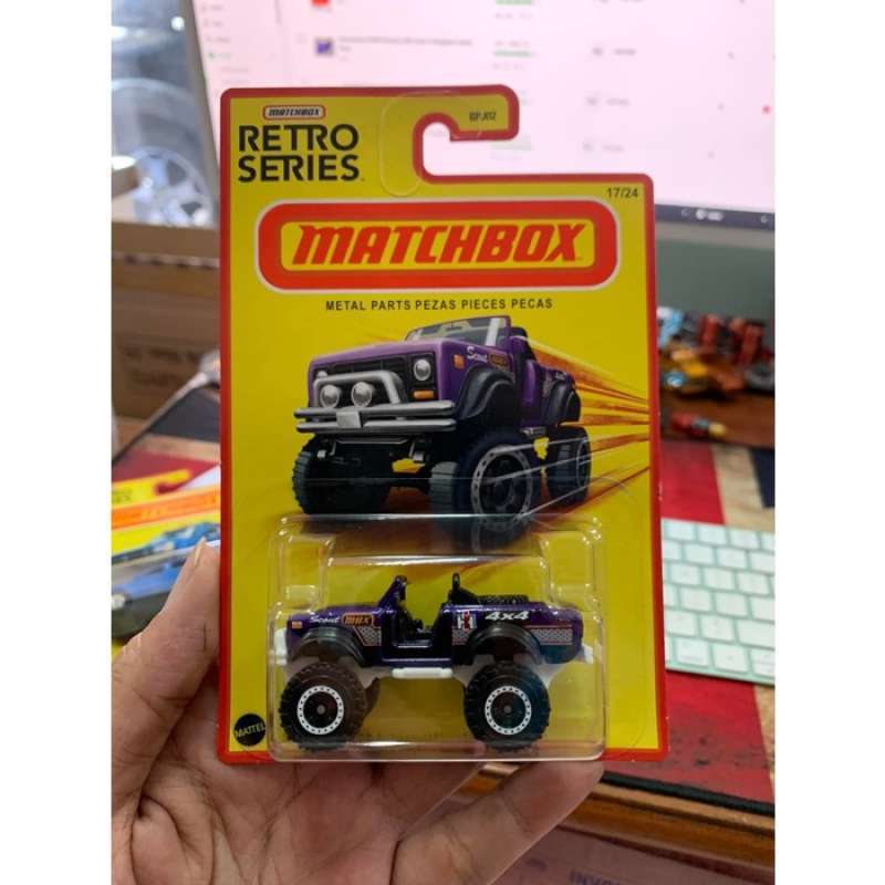 Jual Matchbox Retro Series 1976 International Scout 4x4 Ungu Di Seller ...