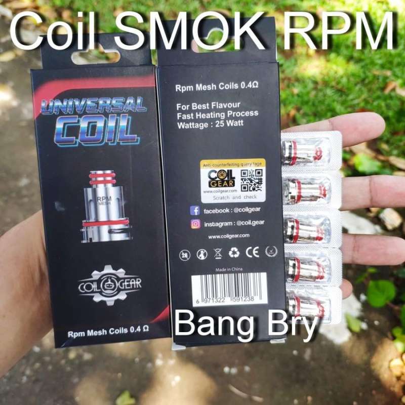 Jual Universal Coil SMOKx RPM Series Authentic by Coil Gear di Seller ...