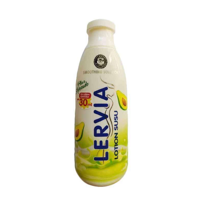 Jual Lervia Body Lotion Milk Plus Avocado [ 200 mL + 30 mL] di Seller ...