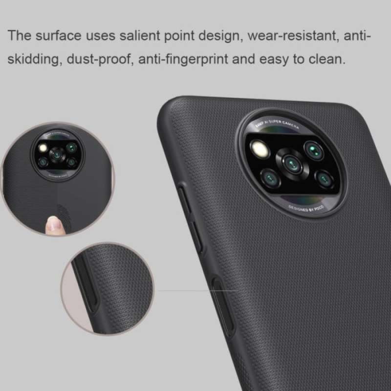 Jual Xiaomi Poco X3 Nfc Nillkin Hard Case Frosted Original Cover Casing ...