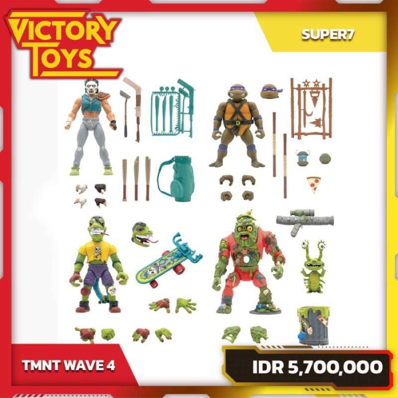 Jual TMNT ULTIMATE WAVE 4 SET By Super7 di Seller Victory Toys - Duri ...