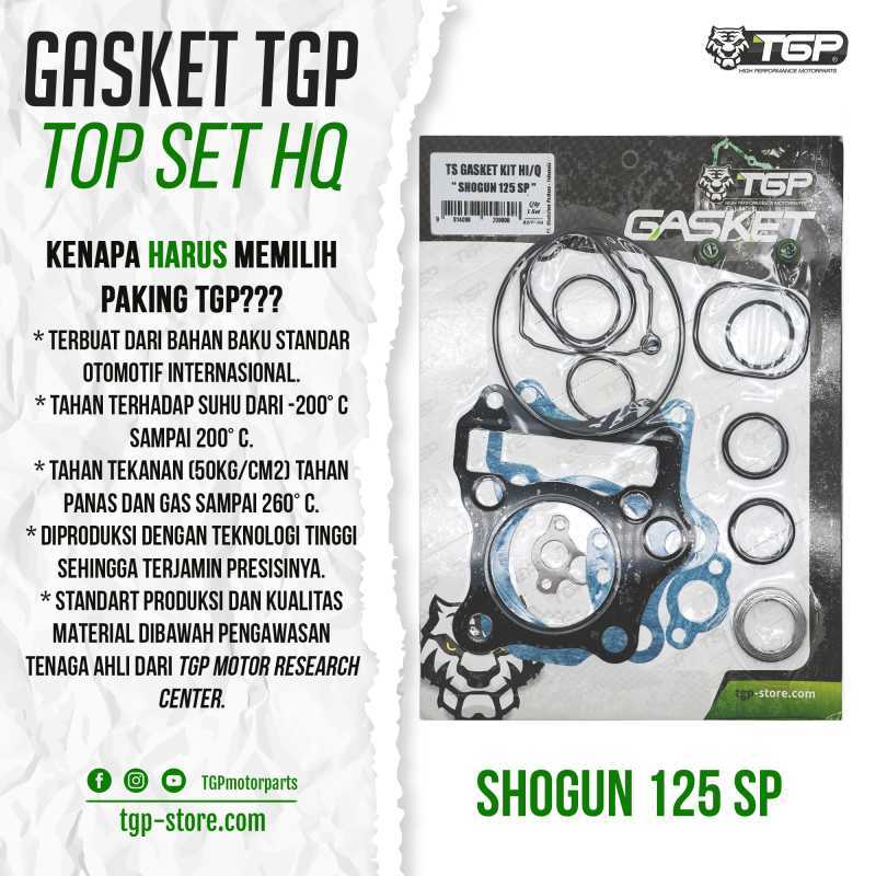 Promo Paking Topset Suzuki Shogun 125 SP Gasket Kit Set Original TGP HQ High Quality Perpak ...