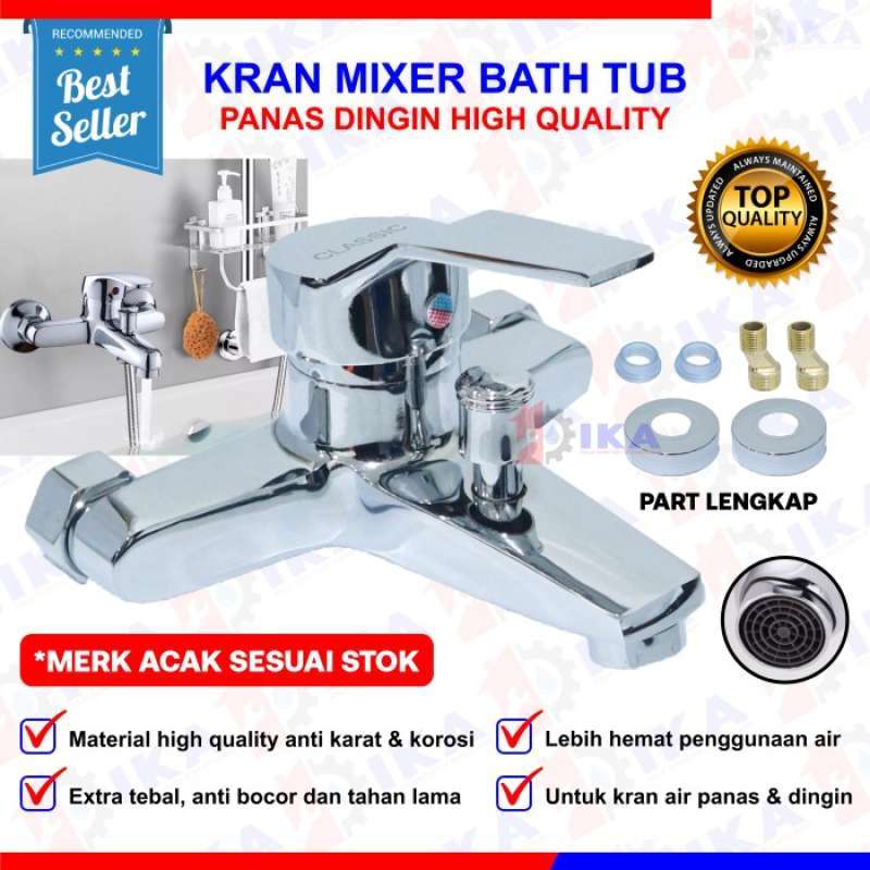 Promo Kran Shower Keran Kamar Mandi Toilet Air Panas Dingin Keran Mixer ...