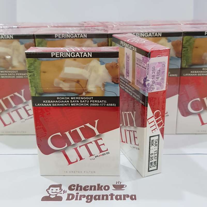 Jual Rokok City Lite - 16 Batang By Ares Sampoerna Mild Di Seller ...