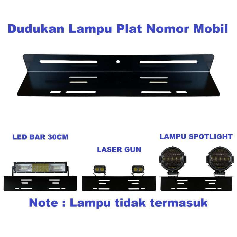 Promo Dudukan Bracket Lampu LED Tembak Tatakan Braket Besi Breket ...