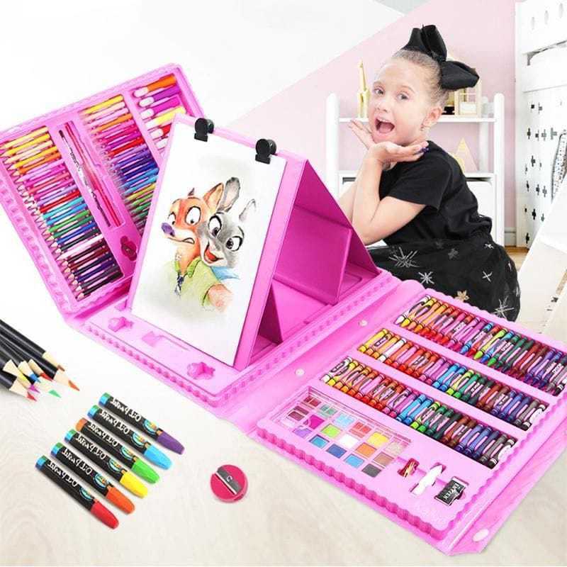 Jual ART SET 208 PENSIL WARNA Crayon Set 208Pcs - Crayon Mewarnai ... Jual ART SET 208 PENSIL WARNA Crayon Set 208Pcs - Crayon Mewarnai ...