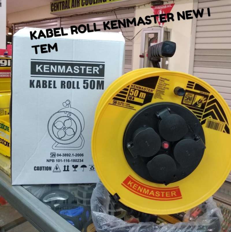 Promo KABEL ROLL 50 METER KENMASTER SNI / KABEL ROLL 50 METER Diskon 12 ... Promo KABEL ROLL 50 METER KENMASTER SNI / KABEL ROLL 50 METER Diskon 12 ...