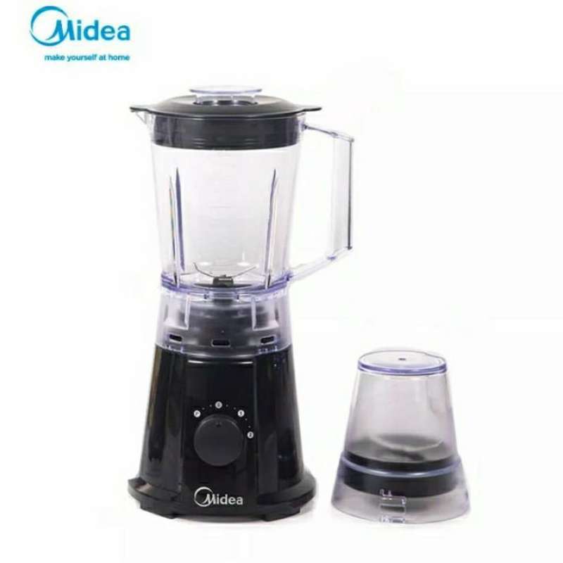 Jual Midea Blender 2in1 Gelas Plastik Bl 11975 1,5 Liter + Dry Mill Di ...