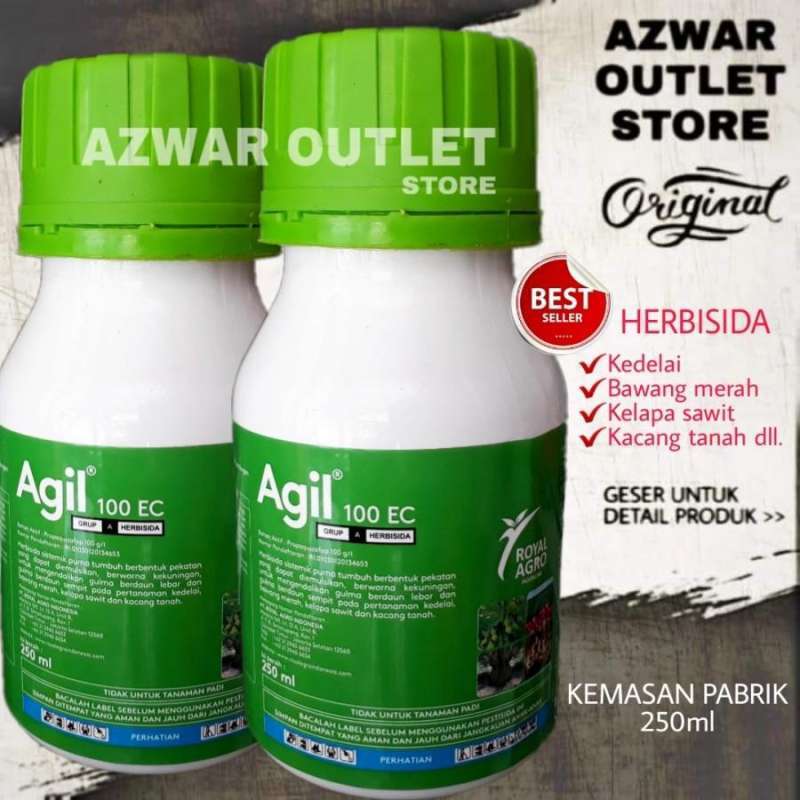 Jual Agil 100EC ORIGINAL | Herbisida racun rumput tanaman pertanian di Seller AZWAR OUTLET STORE ...