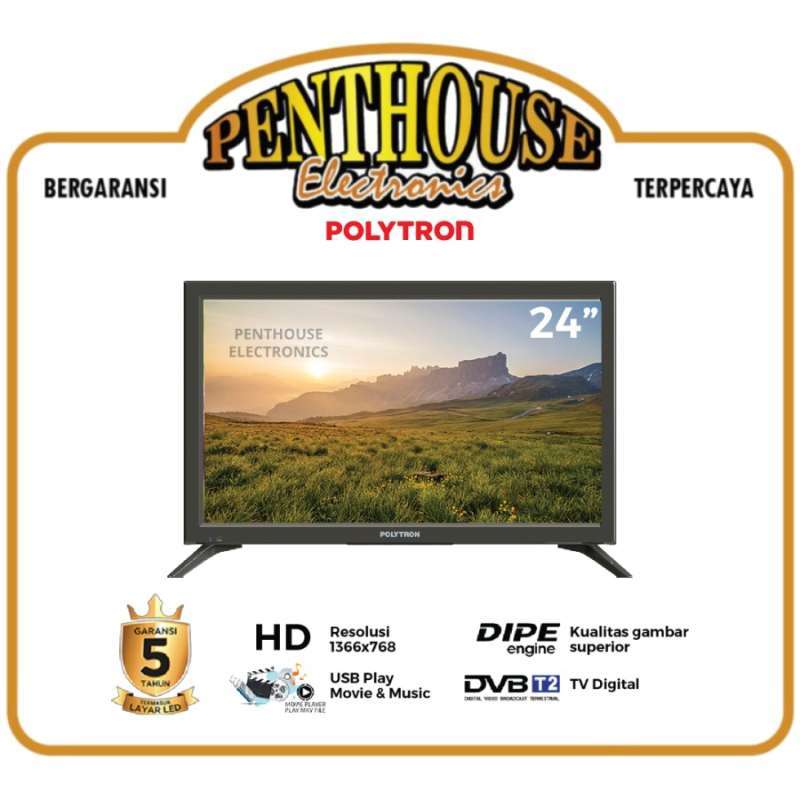 Jual Polytron LED Digital TV 24 Inch PLD 24V1853 di Seller Penthouse ...