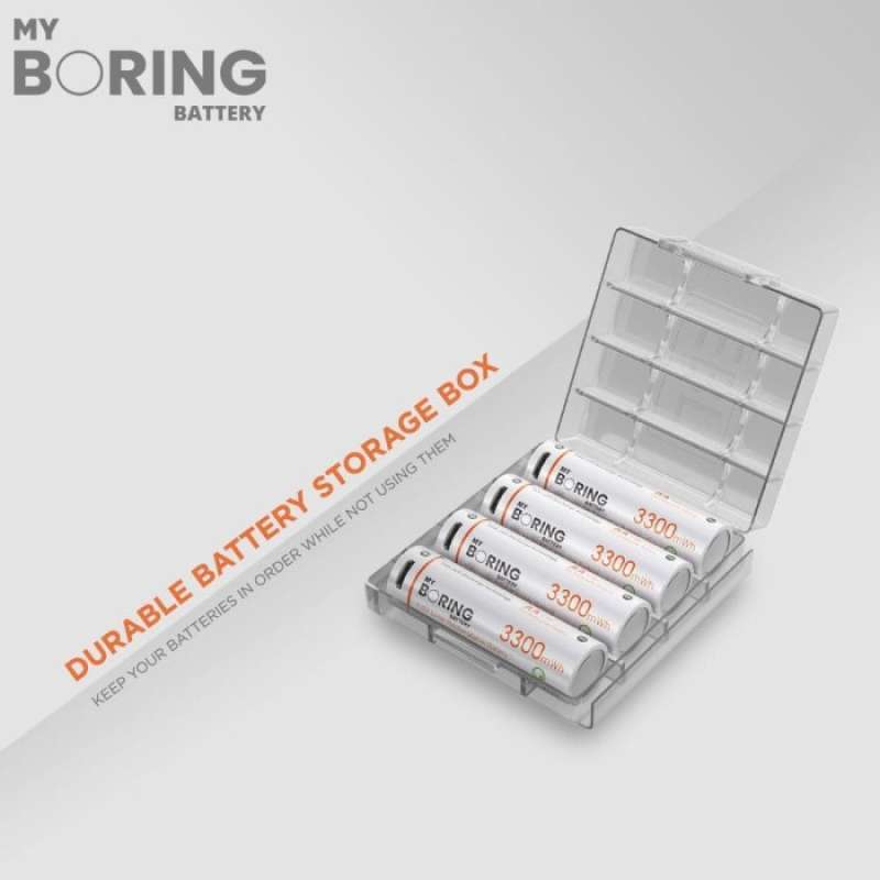 Jual My Boring USB Rechargeable AA Lithium Battery-Long Life 1200 ...