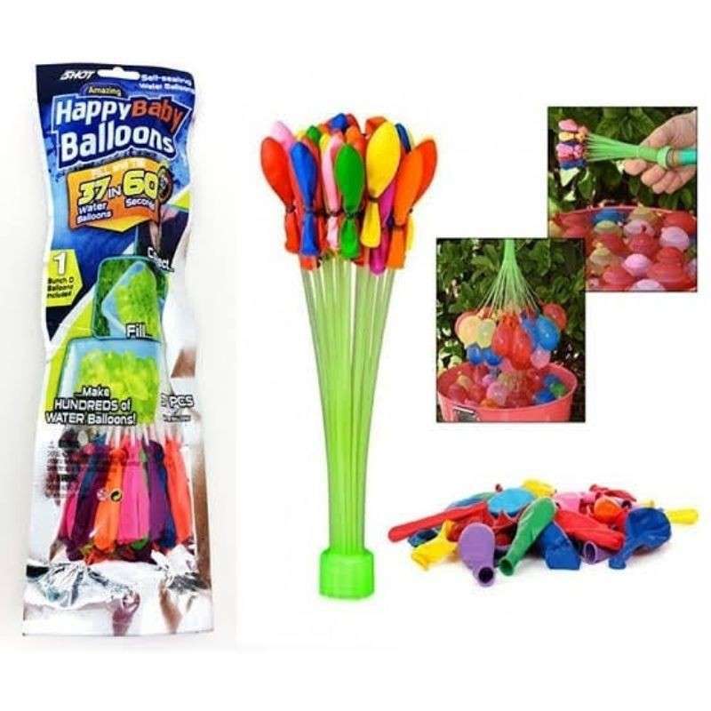 Promo Balon air isi 37pcs magic waterballoon mainan anak Diskon 17% di ...