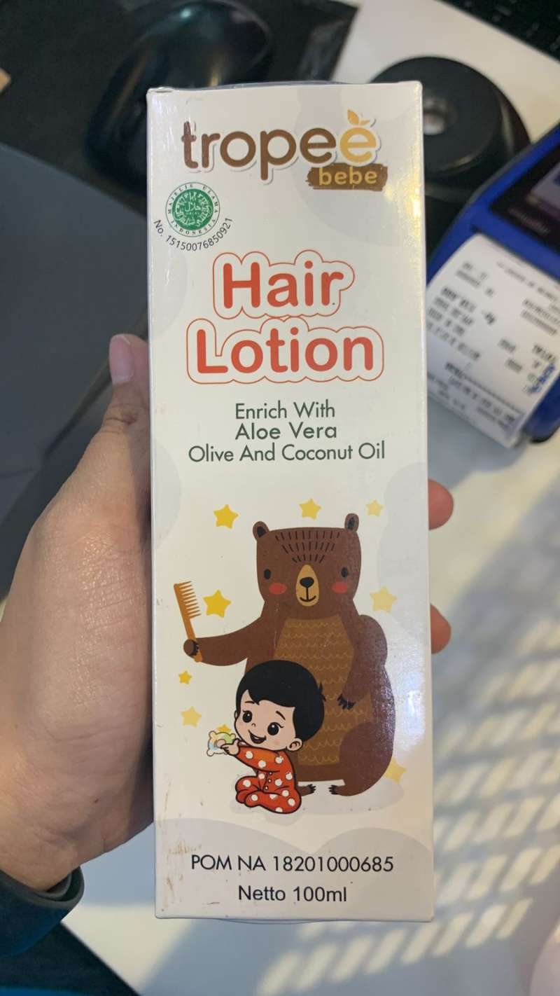 Jual Tropee Hair Lotion 100ml Di Seller Junior Baby Shop Perintis ...