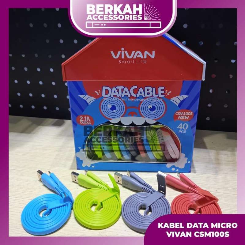 Jual Kabel Data Vivan Android Bulat Spesifikasi Original, Murah ...
