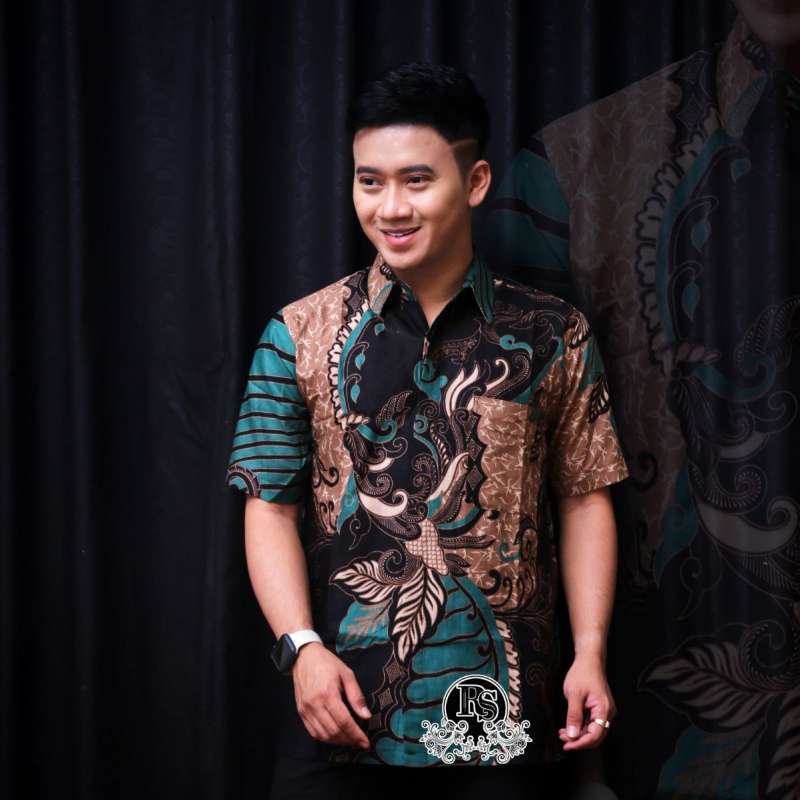 Promo Hem Kemeja Batik Pria Lengan Pendek Katun Batik Cowok Batik ...