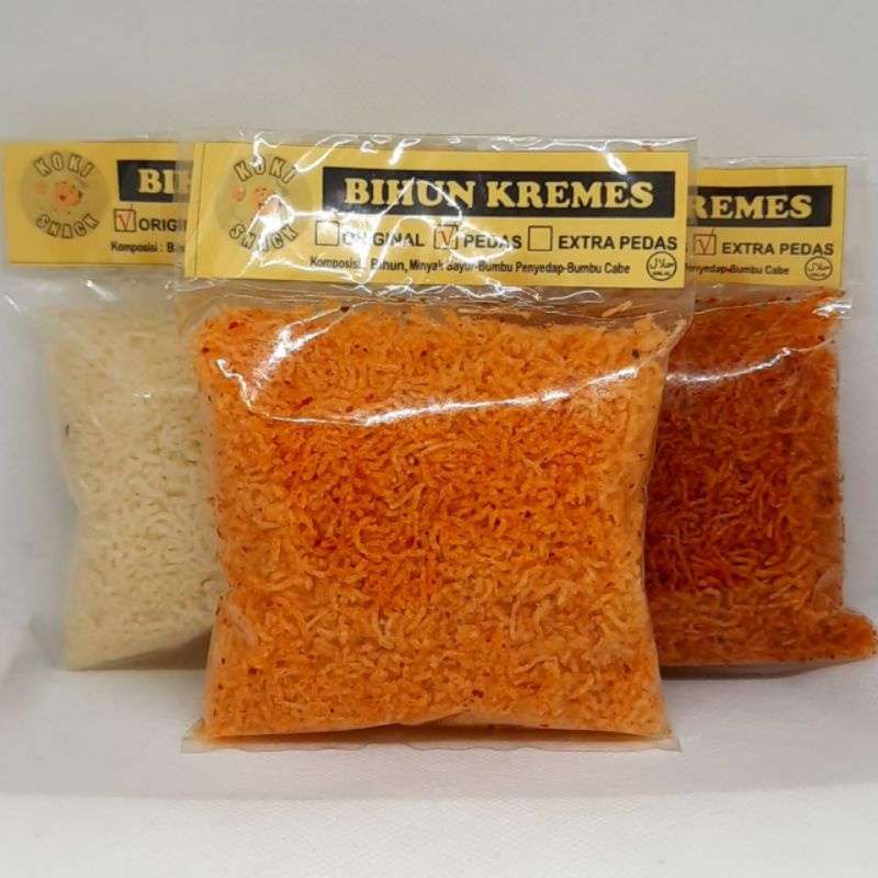 Jual BIHUN KREMES KOKI SNACK di Seller ERGER - Karsamenak, Kota ...