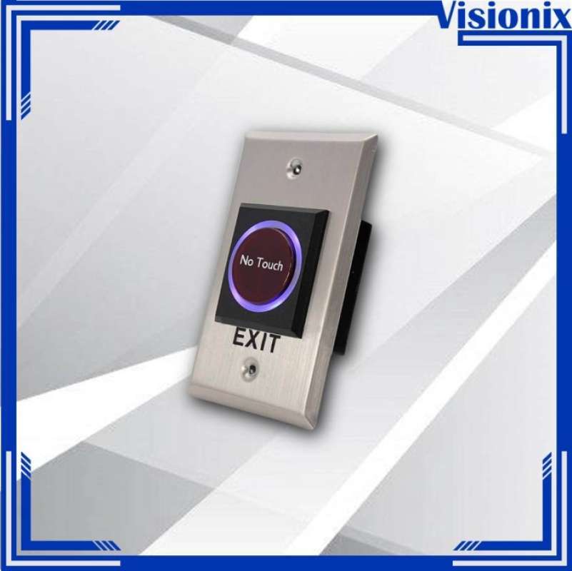 Jual No Touch Exit Button Infrared Sensor Exit Push Button Access