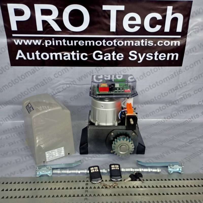 Jual Pintu otomatis PRO Tech 1200kg Mesin Pembuka Gerbang Sliding Gate ...