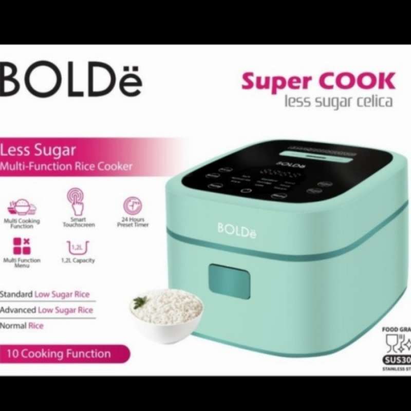 Jual BOLDe Super Cook Less Sugar Celica Original Garansi Rice Cooker di ...